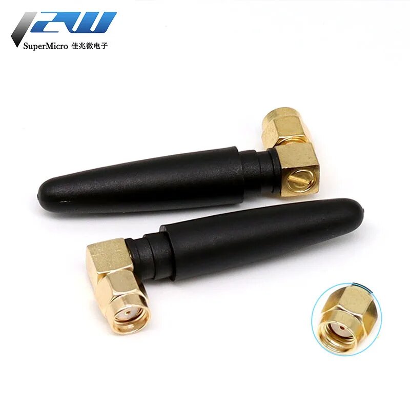 Антенна WiFi 2.4ГГц SMA 3dBi, chili L, 5CM female