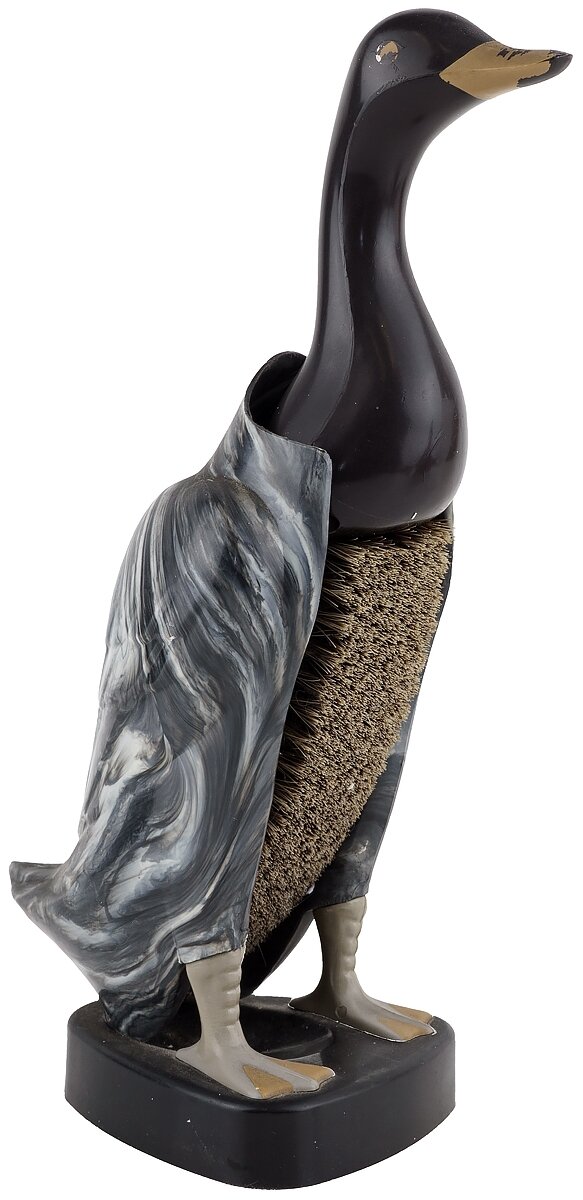 Щетка для одежды "Утка". Пластик. Великобритания, винтаж, вторая половина 20 века