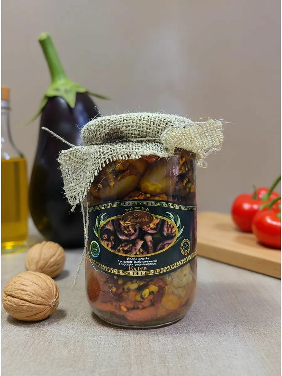 Макдус баклажан фаршированный 500г