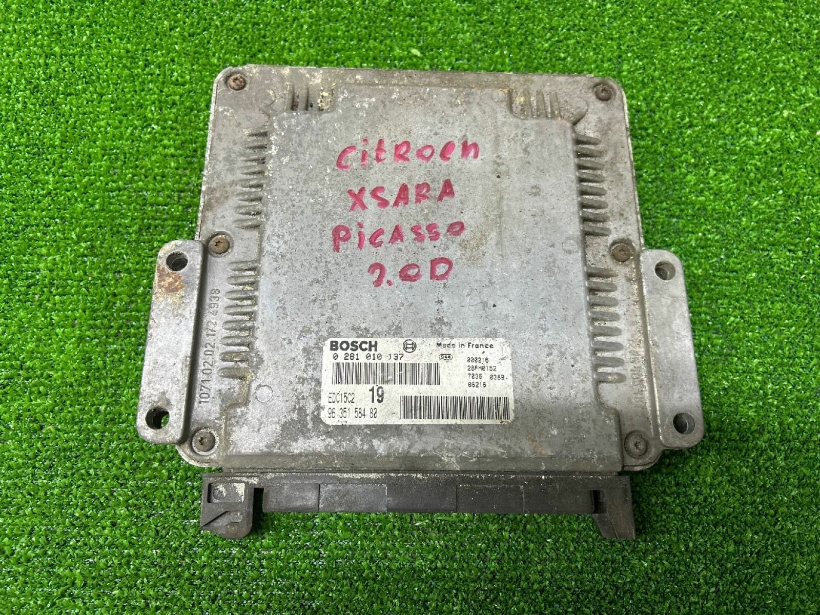 Citroen Xsara Picasso Блок управления двигателем