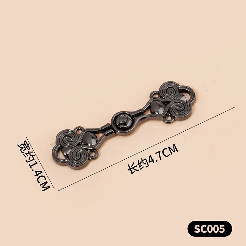 Китайские кнопки-лягушки для пошива 5 шт. 4