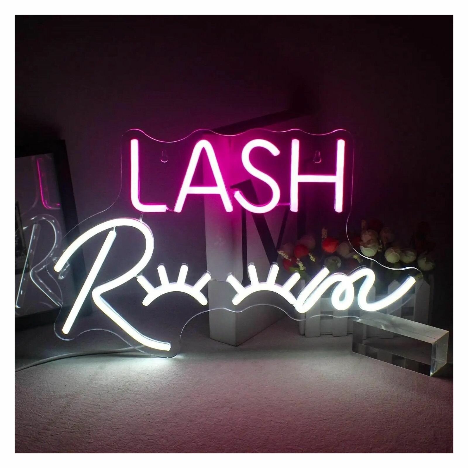 Lash Room Декор Неоновой Вывески USB 42смx26см