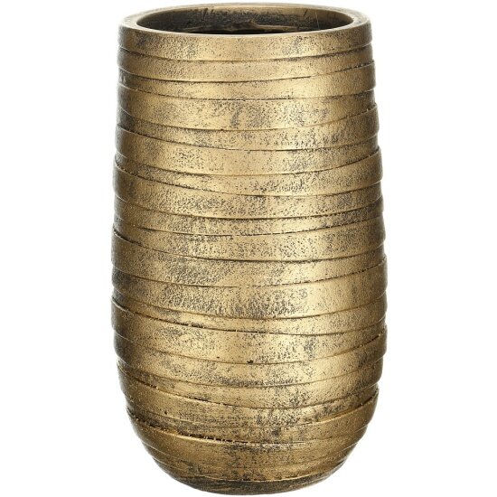 Кашпо напольное Idealist Lite Idealist Роу, золотое Д36.5 В61 см (ROWEV36-GLD)
