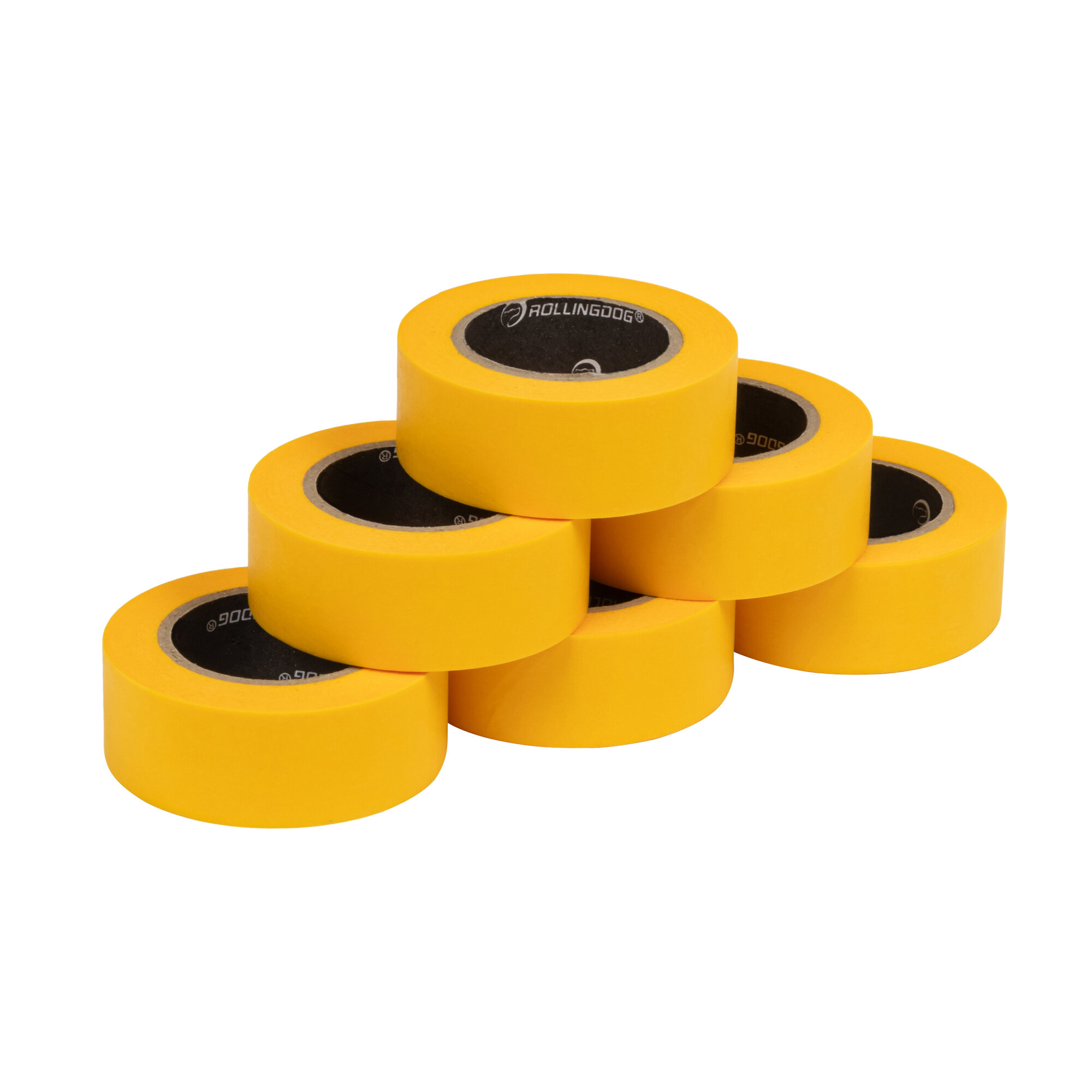 Набор малярных лент Rollingdog WASHI-SHIELD 24мм x 18м, 6шт, арт.80860