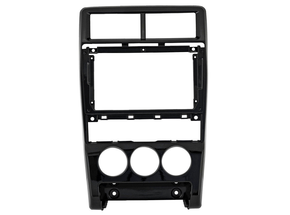Рамка InCar для UMS LADA Priora 2010-2014, 9" BLACK (тип5)