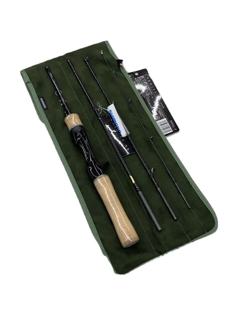 Кастинговое удилище Shimano 21 Cardiff NX B43UL-4 тест 1-7 г длина 130 см (JDM)