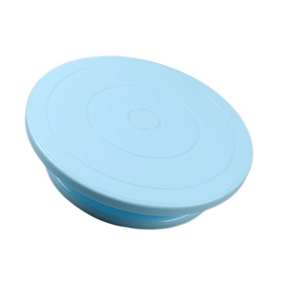 Пластиковый поворотный стол для украшения тортов с вращающейся подставкой для выпечки кондитерских изделий