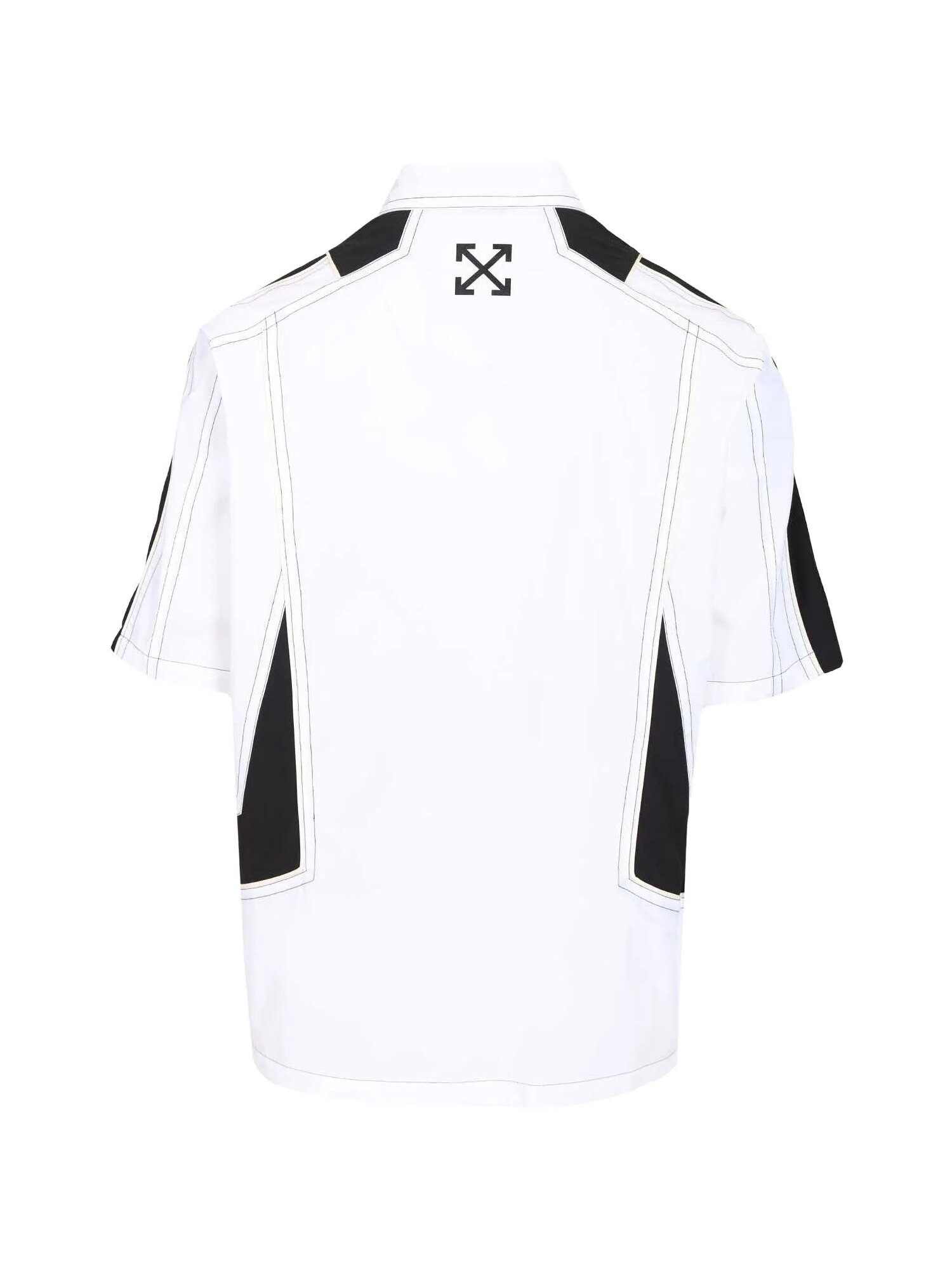Рубашка Off-White, размер 50, бежевый/белый — фото 1