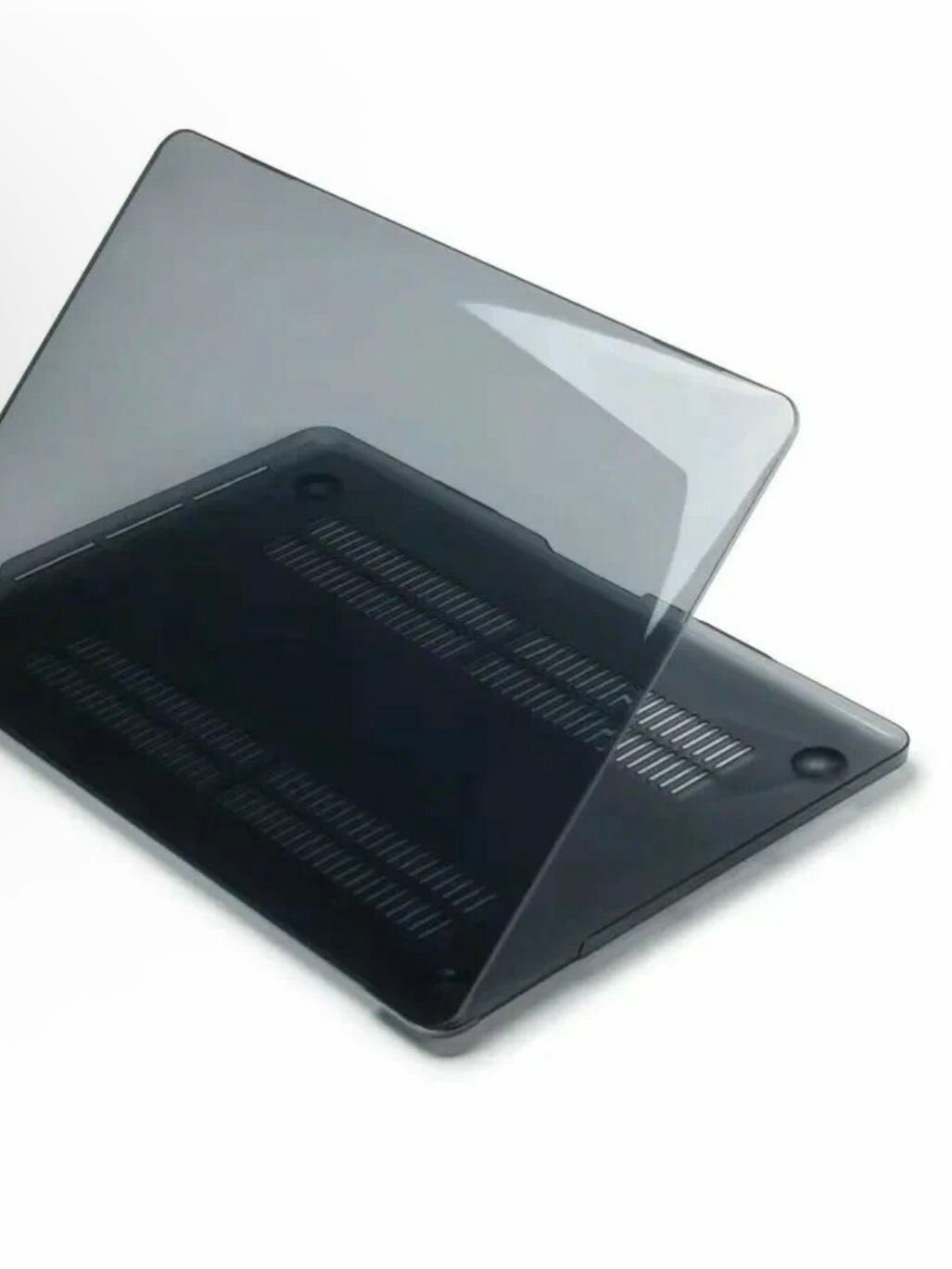 Чехол-накладка пластиковый для Macbook pro 12 A1534 прозрачно-черный