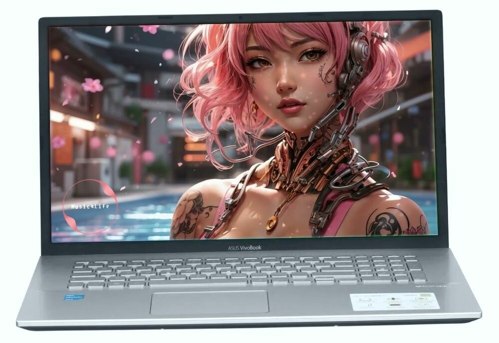Ноутбук ASUS Intel Core i3-1215U 4,4 ГГц 6 17.3" 192ох1о8о Intel UHD Graphics, Windows 11 Pro