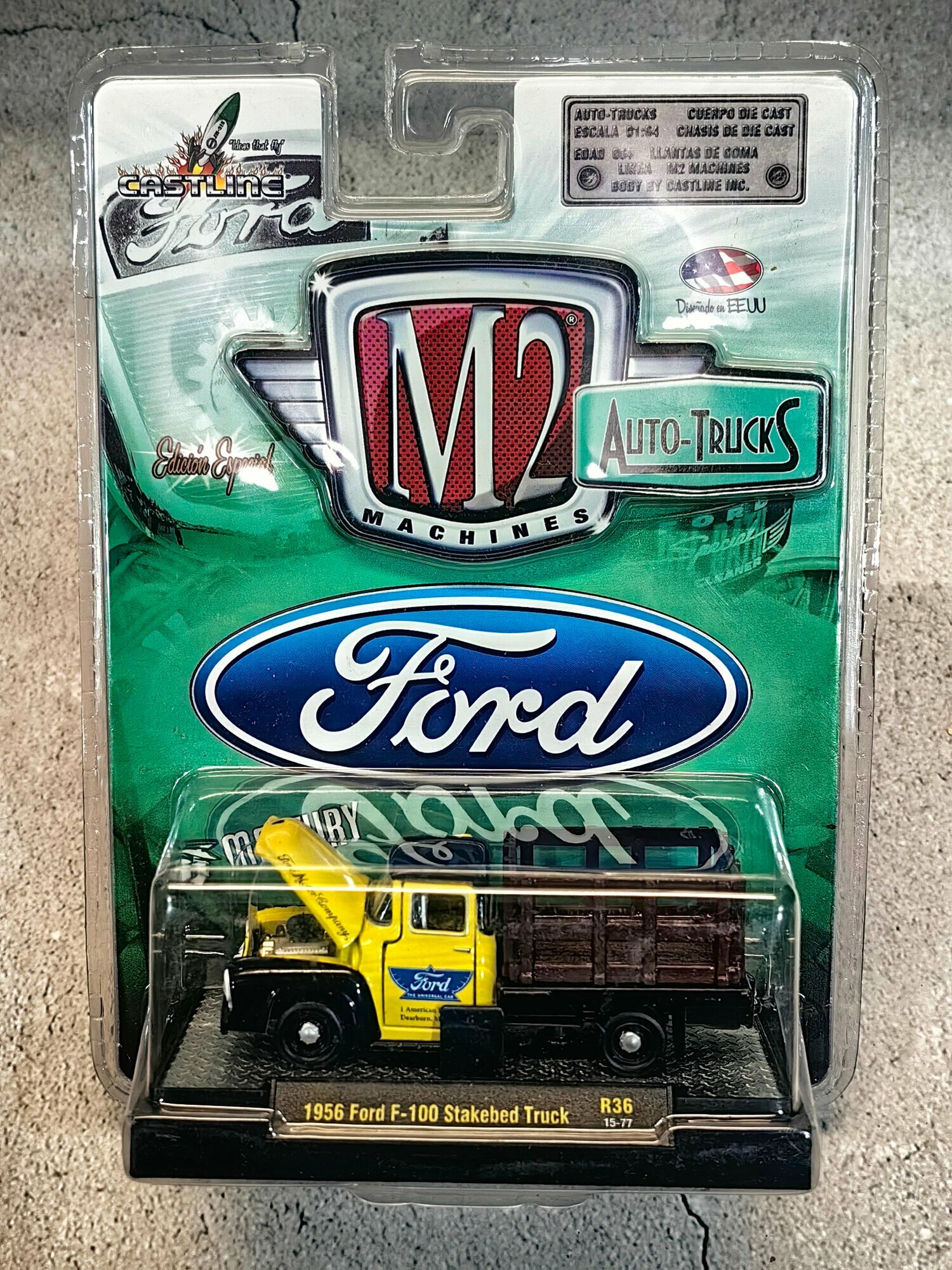 M2 Machines Серия пикапов в масштабе 1:64: коллекционные модели автомобилей Ford, Dodge, Chevrolet