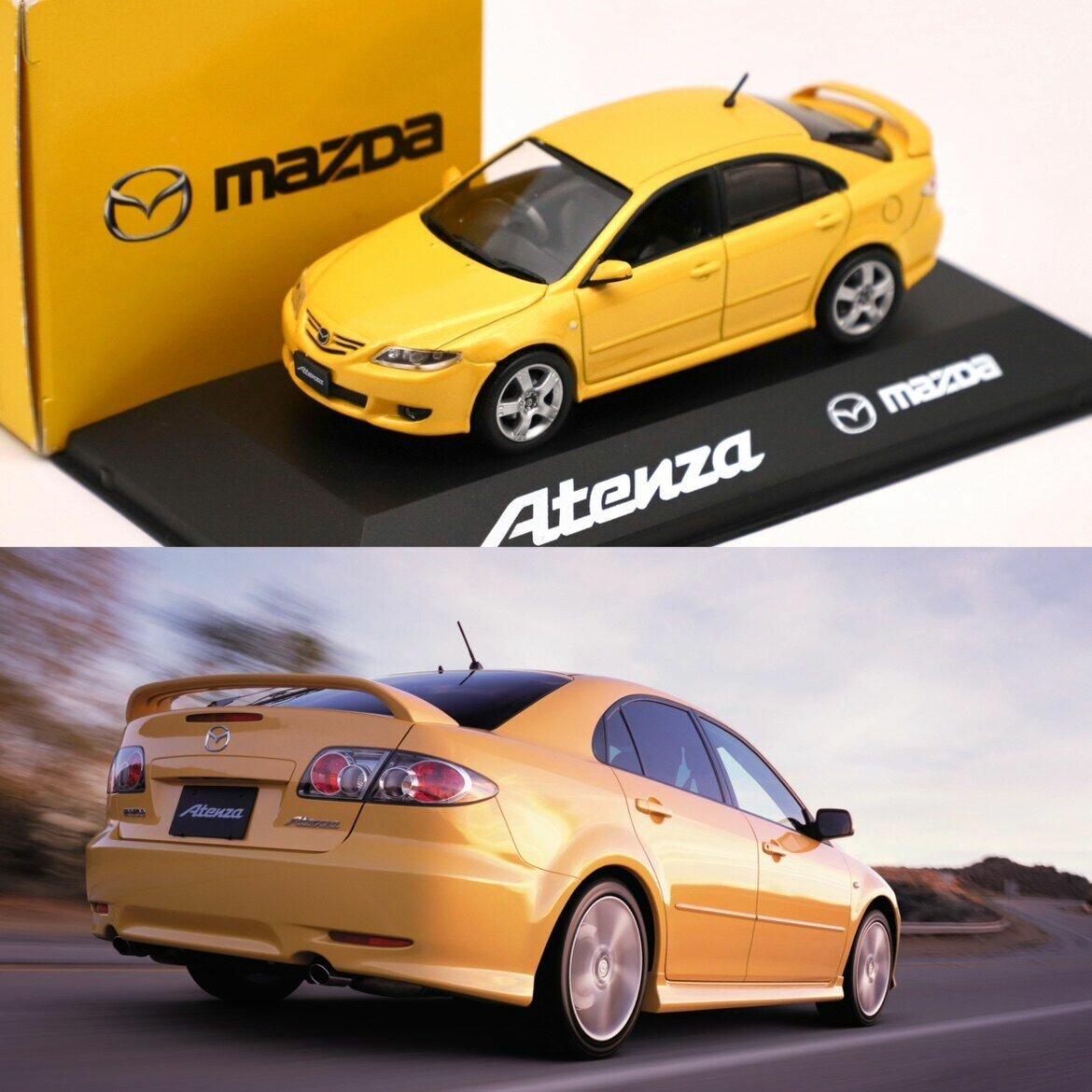 Kyosho Mazda 6 Hatchback 2002 Модель в масштабе 1:43 Atenza Car Model
