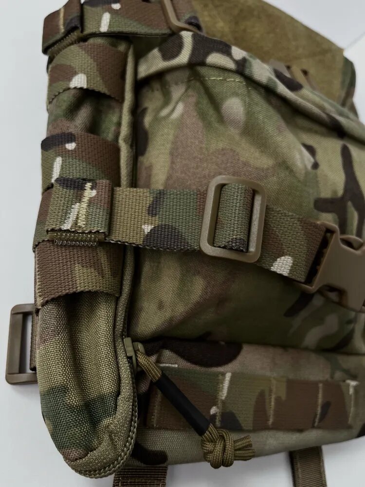 Тактический рюкзак Molle для охоты и рыбалки, из нейлона 500D, 29.5x21x13 см, цвет мультикам — фото 1