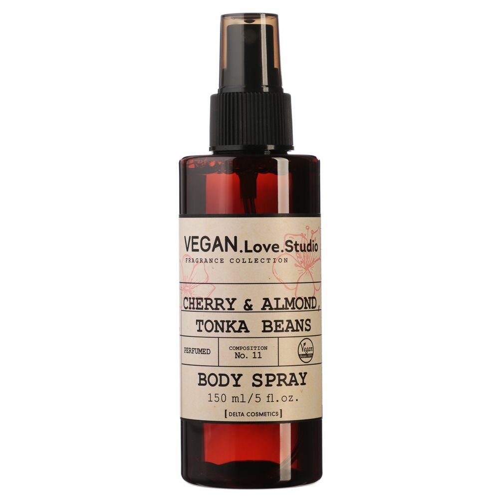 Душистая вода Today Parfum Vegan Love Cherry-Almond-Tonka Bean спрей для тела 150ml для женщин
