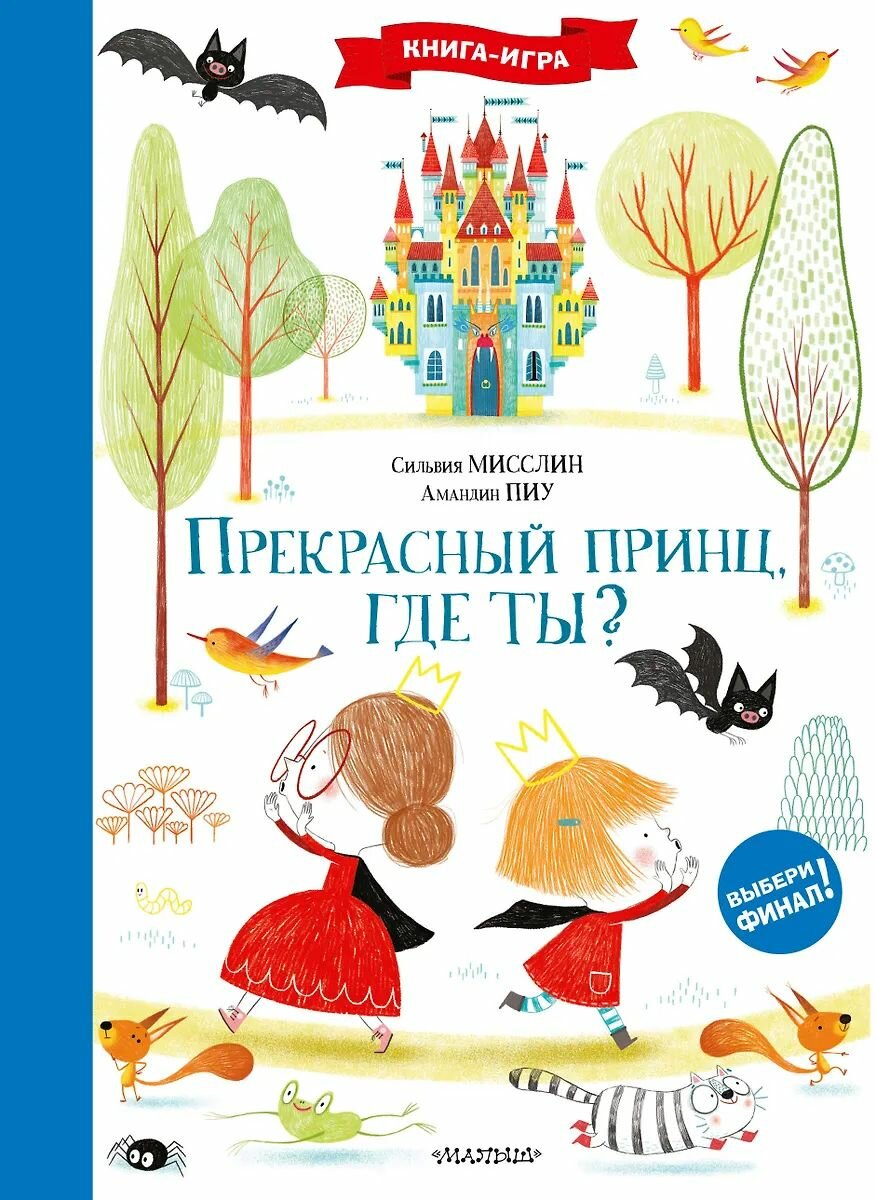 Книга-игрушка АСТ Прекрасный принц, где ты? Мисслин С, Пиу А, 2022 г