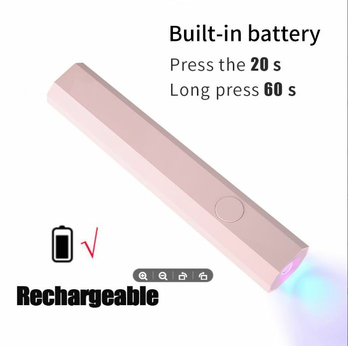 USB машина для сушилки ногтей УФ-светодиод для маникюра для гель-лака