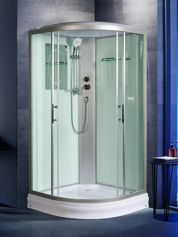 Душевая кабина WELTWASSER WW500, с тропическим душем и гидрофобным покрытием