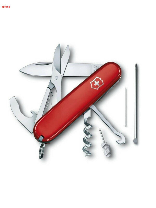Victorinox Compact 1.3405 Швейцарский нож 15 функций 91 мм красный
