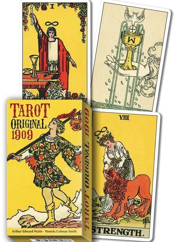 "Tarot Original 1909" / Таро Оригинал 1909 колода Райдера-Уэйта на английском78 карт
