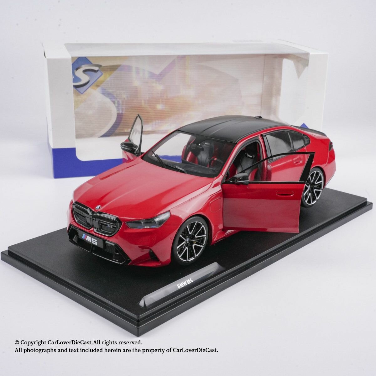Машинка Solido 1:18 BMW M5 M 2025 Модель легкосплавного автомобиля