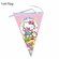 Гирлянда Happy Birthday Hello Kitty, 1шт