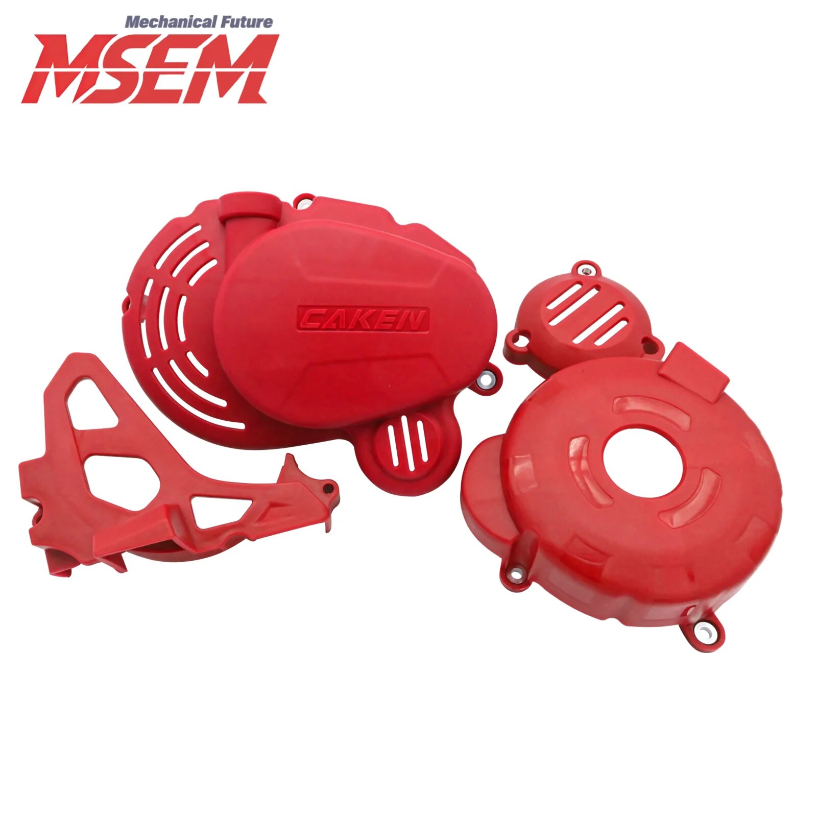 Красная защита двигателя CAKEN для ZongShen CB250F, Kayo T4