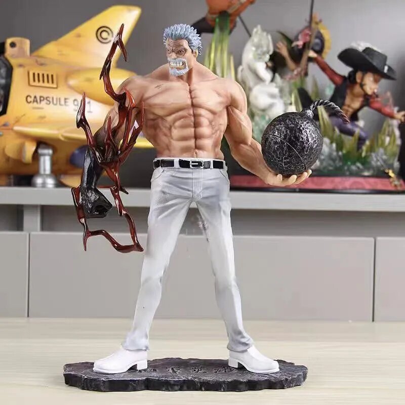 Аниме фигурка Ван-Пис/One Piece, Луффи/вице-адмирал Гарп(26cm)
