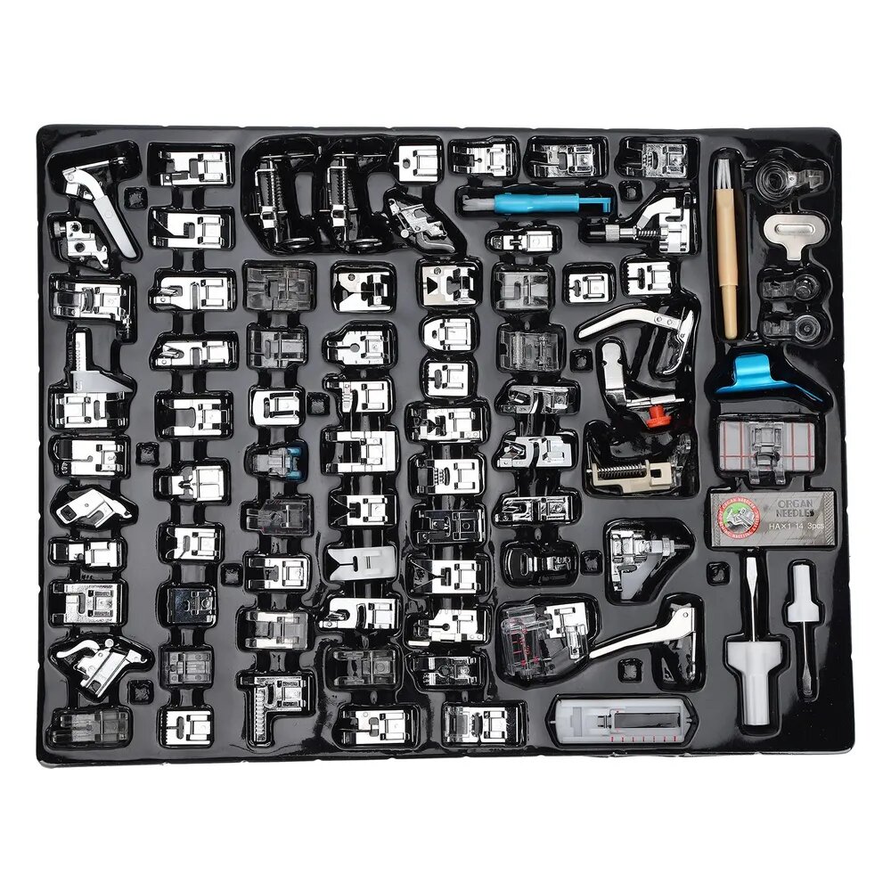 82 лапки для бытовой швейной машины, многофункциональный набор аксессуаров для дома