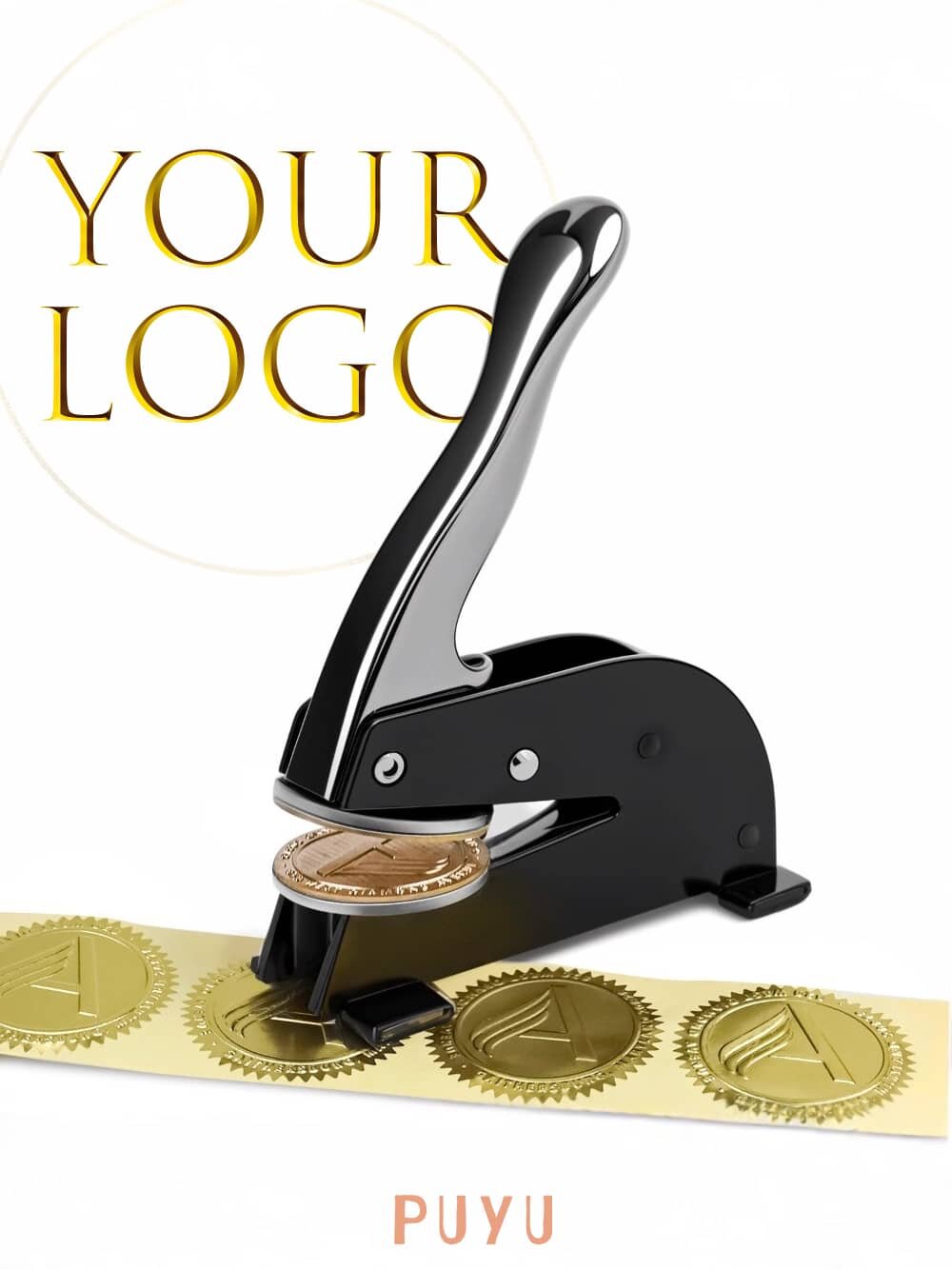 Индивидуальный ручной пресс для тиснения из нержавеющей стали и латуни