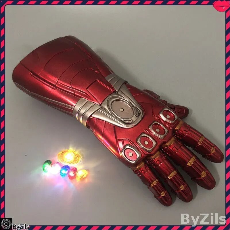 Iron Man Детские перчатки для ролевых игр Железный человек из мстителей ПВХ 35 см — фото 1