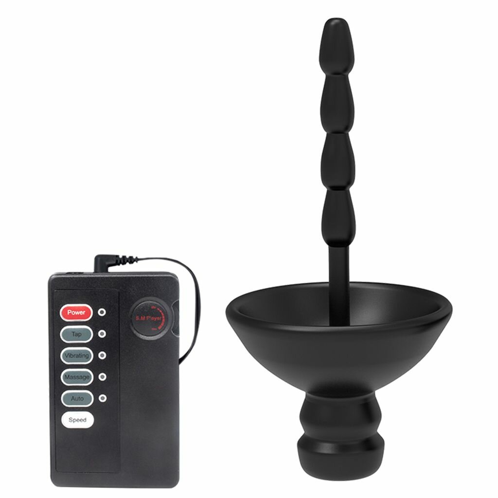 Кольца для электрошока с уретральной пробкой Мужские мастурбаторы-игрушки