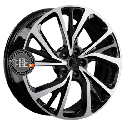 Диск автомобильный литой LS Forged LS FG22 19x8 5x108 et46 dia63.3 BKF