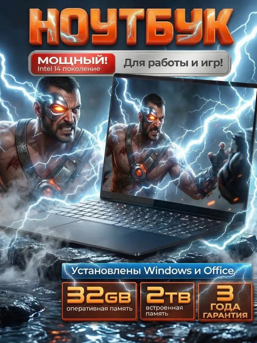 Ноутбук Intel Core Ultra X9 388H 32GB 2TB