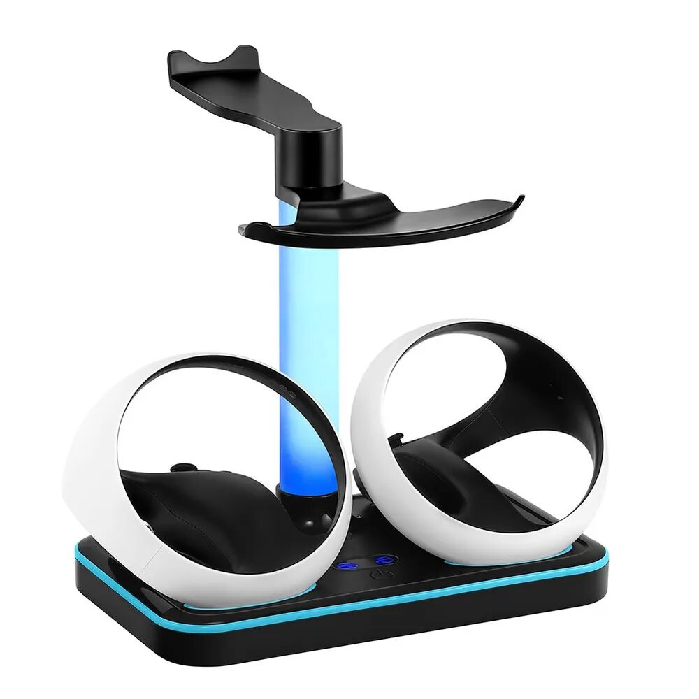 Зарядная станция для контроллеров PS VR2 с магнитной зарядкой и RGB-подсветкой