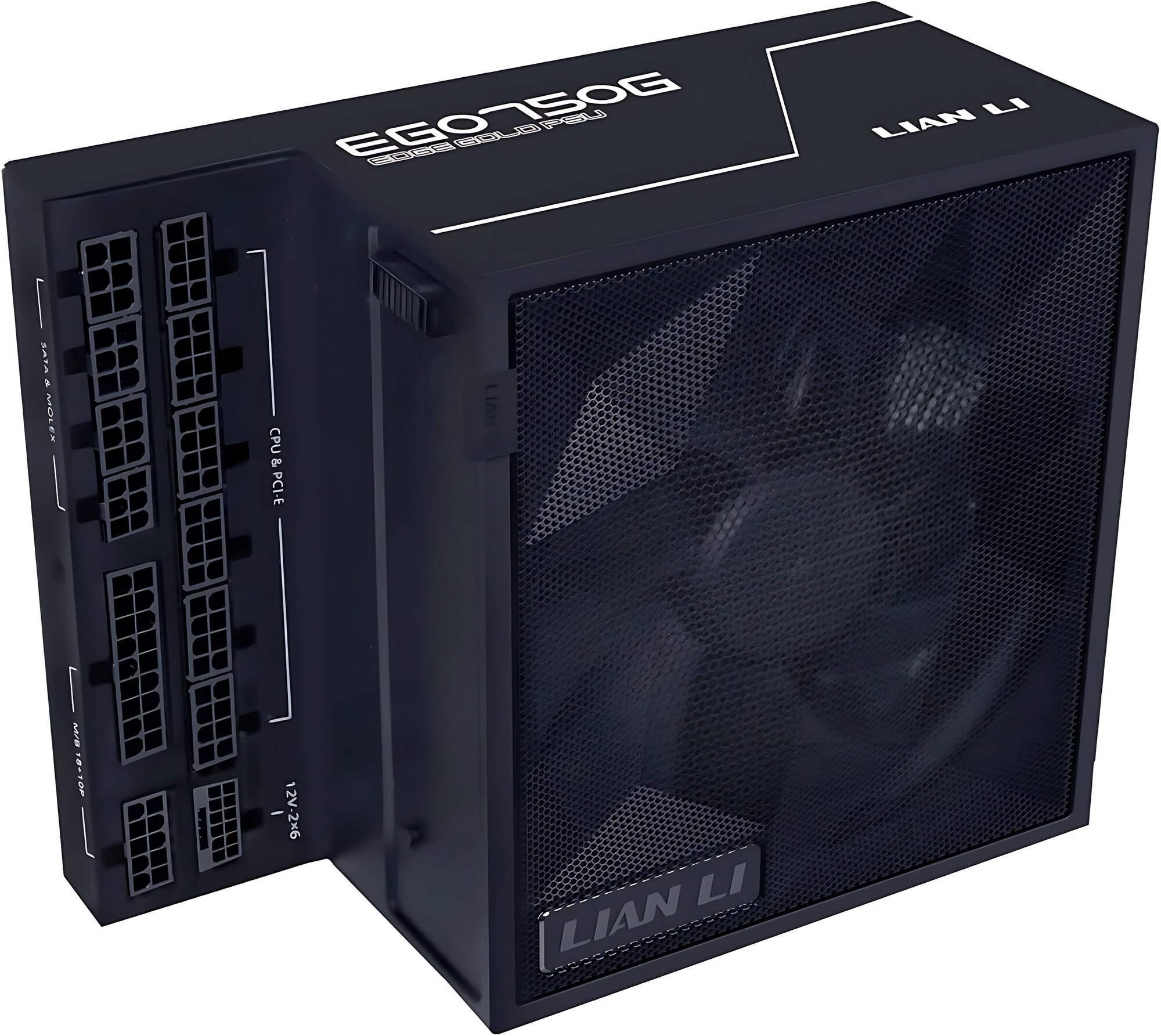 Блок питания Lian Li 750W EG0750G Black, модульный, 16 Pin PCIe 5.1, 80 PLUS Gold (G9P.EG0750G.B000.RU)