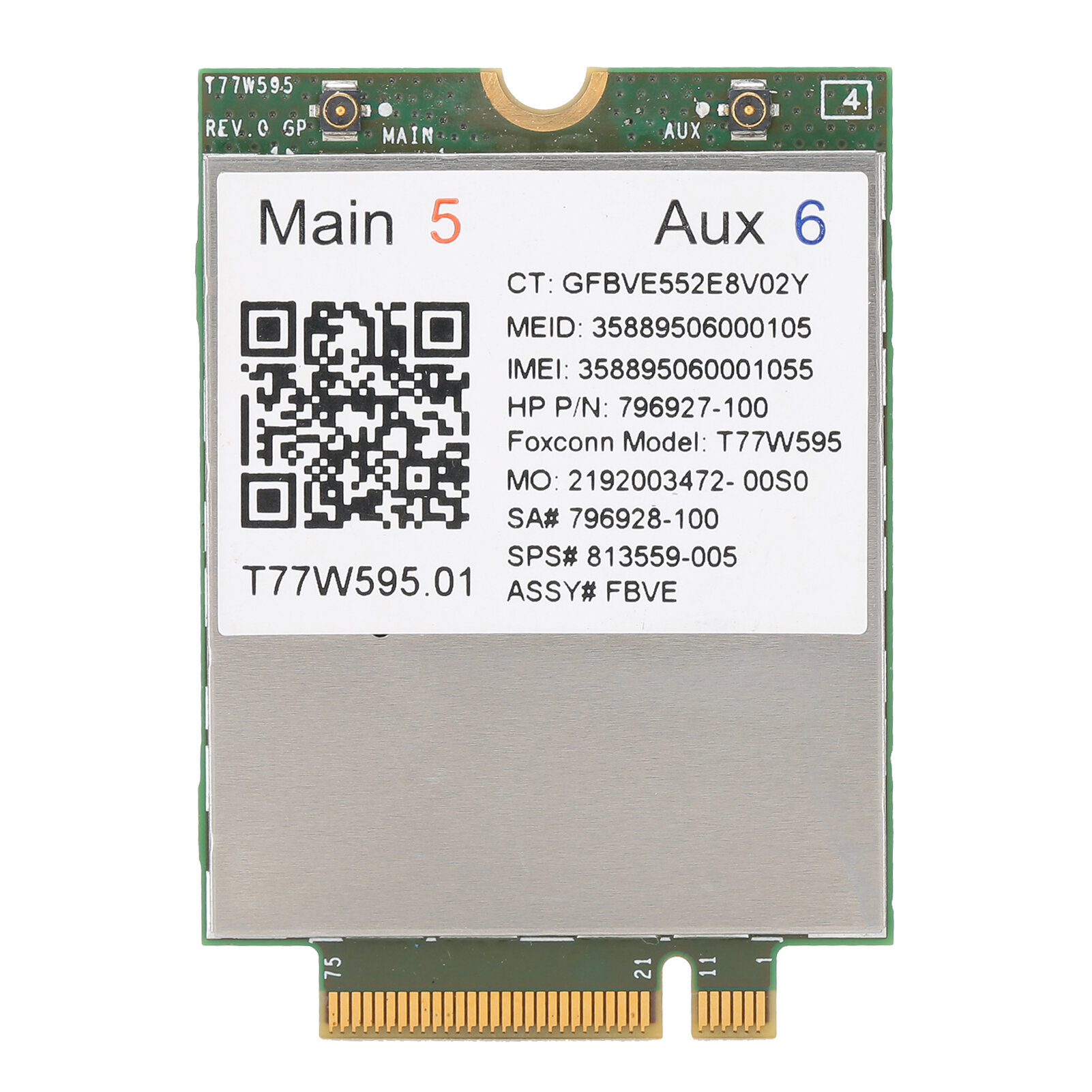 Модулятор-демодулятор для HP LT 4120 Snapdragon X5 4G LTE WWAN M.2 модемный модуль WIFI сетевая карта
