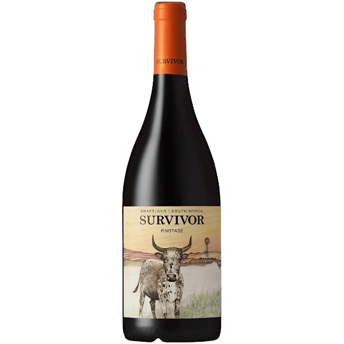 Вино Survivor Pinotage красное сухое 0,75 л