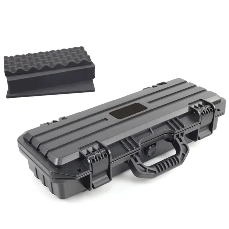 GoodsMaster Ударопрочный кейс для винтовки из пластика, черный