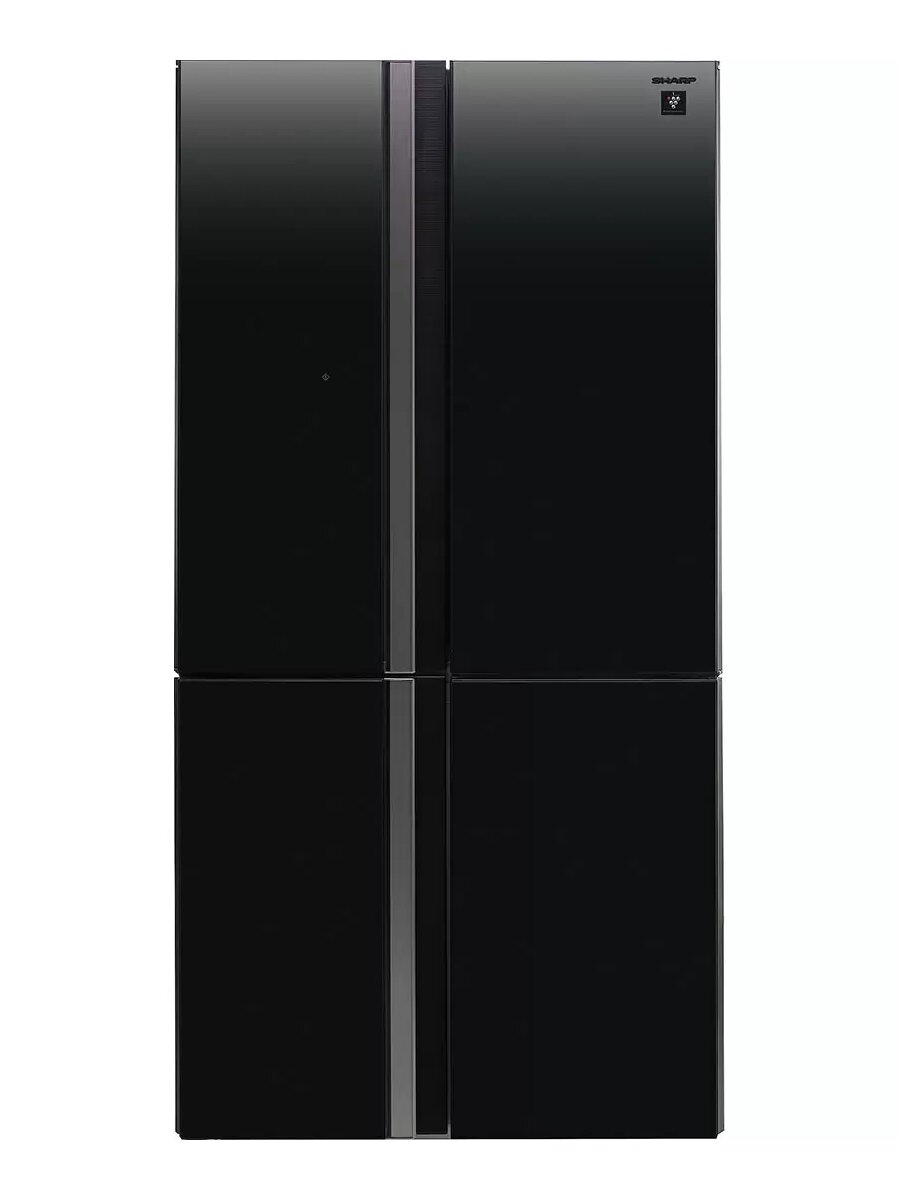 Холодильник Sharp SJ-FS97VBK, 4 двери, 600 л, 3 зоны свежести, NO FROST
