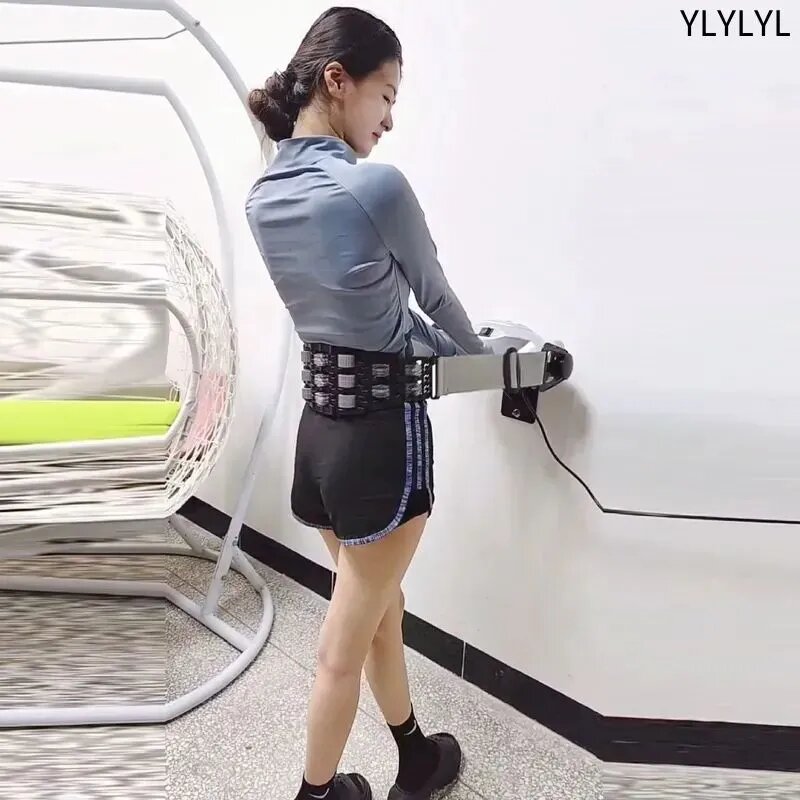 Вибротренажер для спины и груди, черный, 135 Вт, для тренировок дома