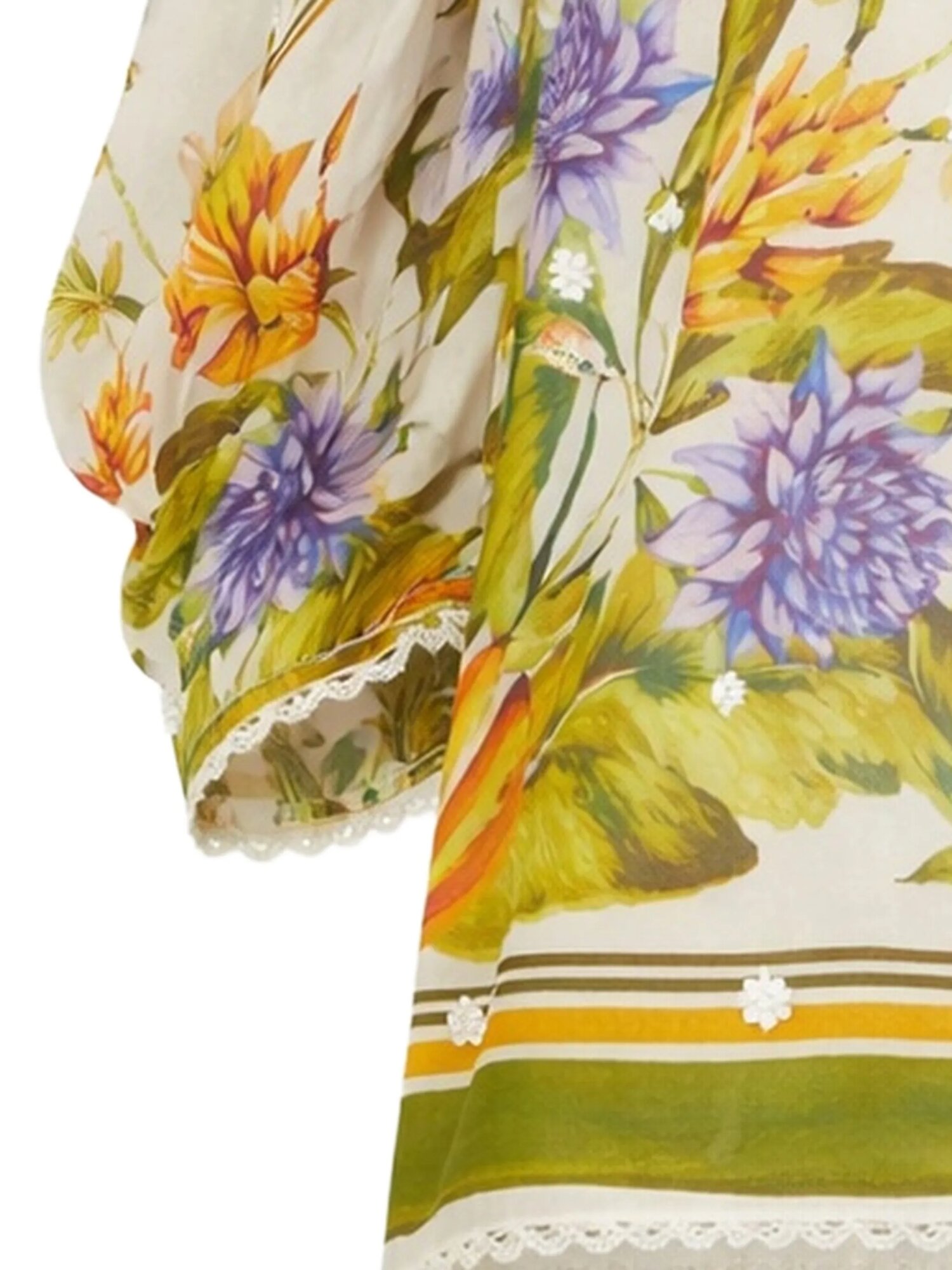Блуза FARM RIO Tropical-print blouse, размер XS, разноцветный — фото 1