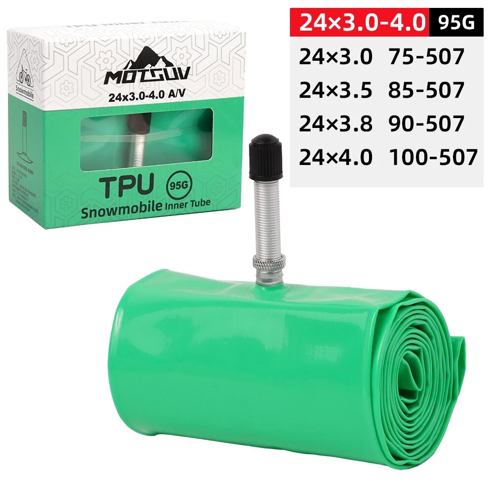 MOTSUV Камера для фэтбайка 24x3.0-4.0 TPU 95G
