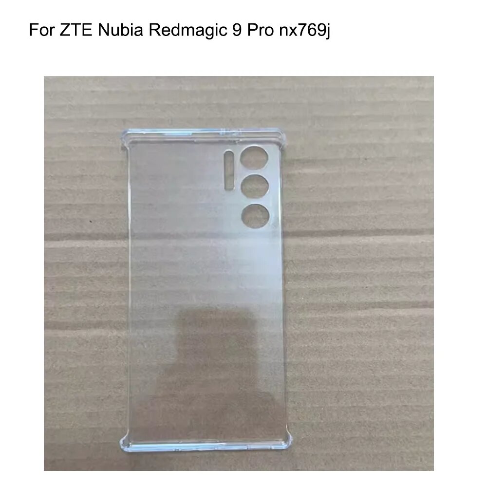 Оригинальный чехол для ZTE Nubia Redmagic 9 Pro nx769j, прозрачный тонкий чехол-накладка для Redmagic 9 Pro, прозрачный корпус
