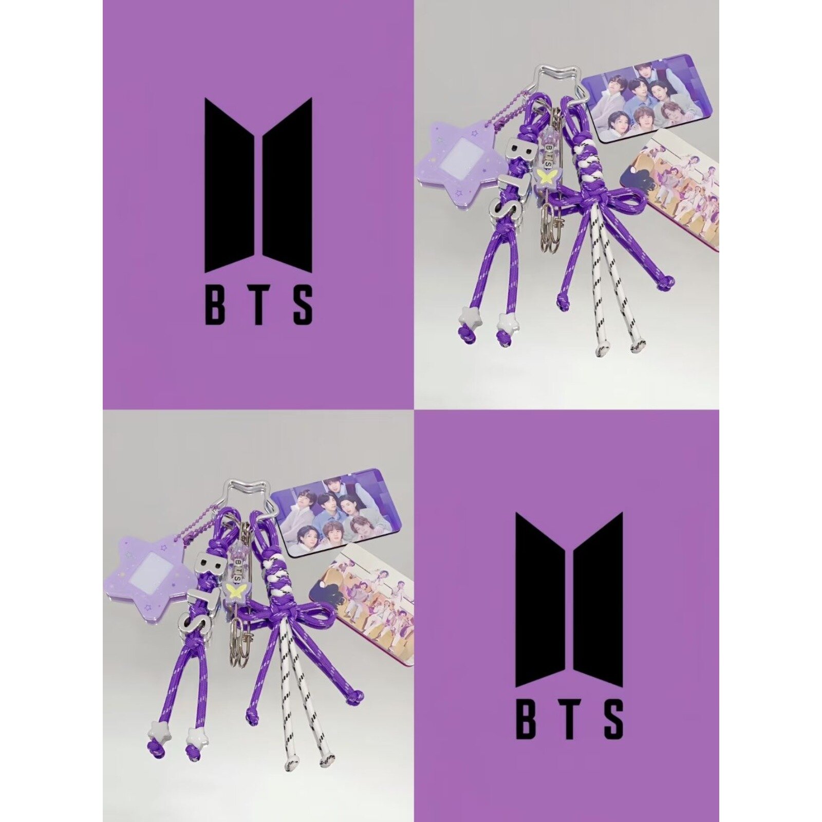 Брелок фиолетовый BTS с капюшоном, мерч группы, аксессуар для сумки, подарок для фанатов kpop, оригинальный дизайн