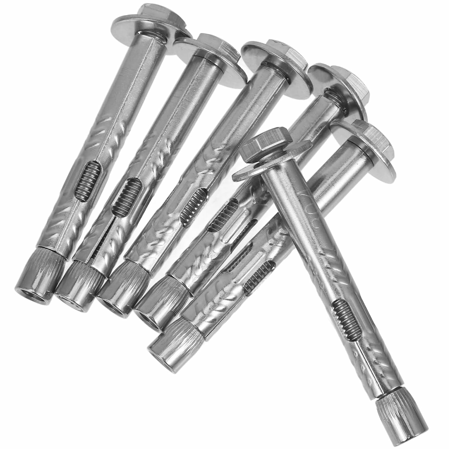 6 шт. сверхмощные анкерные болты, анкерные болты, внешние гайки для использования и простоты установки