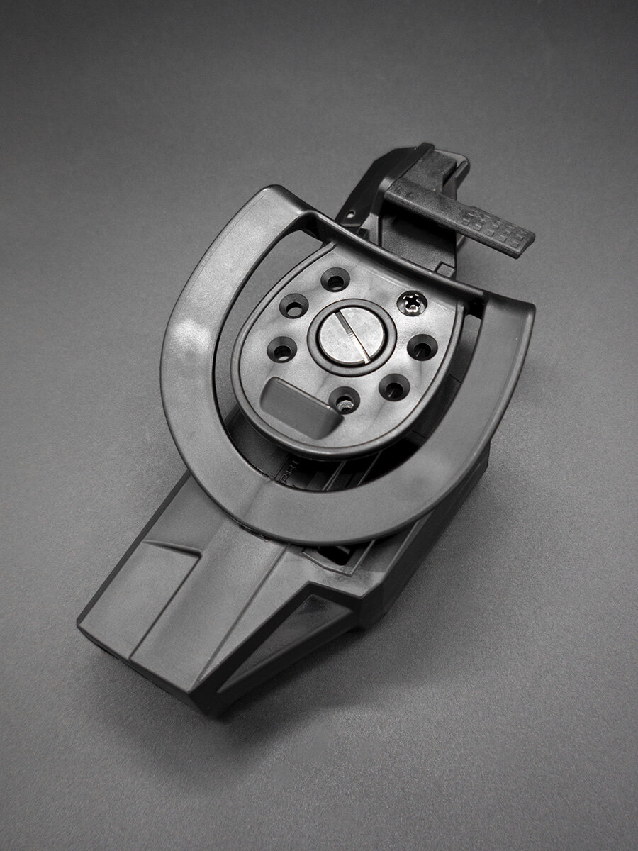 Кобура Альфа-2 Лебедев с быстросъёмным креплением (Черный)