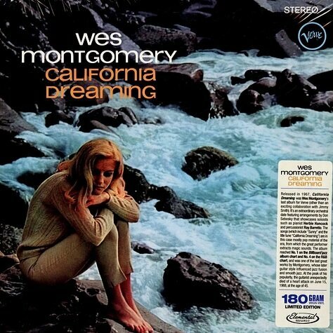 Montgomery Wes "Виниловая пластинка Montgomery Wes California Dreaming"