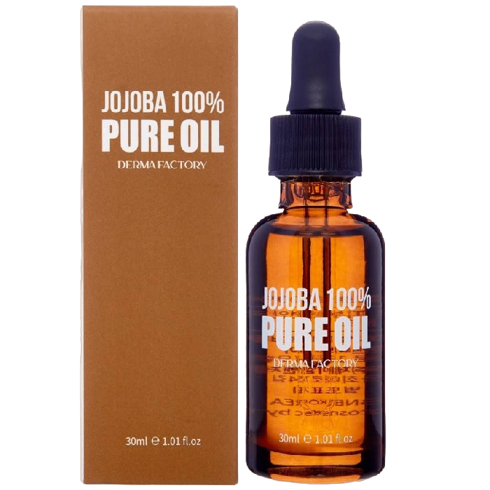 Косметическое масло жожоба Derma Factory JOJOBA 100% PURE OIL 30мл