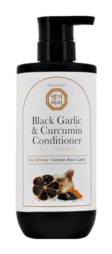 Кондиционер с экстрактом чёрного чеснока и куркумином Daeng Gi Meo Ri Black Garlic & Curcumin Conditioner, 500 мл