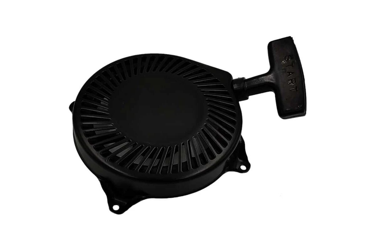 Стартер ручной UNITED PARTS 90‑1075 для двигателя Briggs & Stratton 1650 6 л. с. четырёхтактный, крепление на четыре болта, плоские собачки стартеров